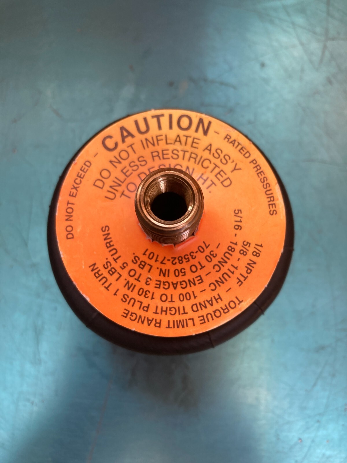 RAMSEY WINCH AIR ACTUATOR FIRESTONE W02-358-3001 FOR TENSIONER, p/n ...