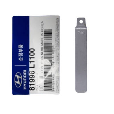 5pcs of Genuine OEM Hyundai Blank Key 81996L1100 81996-L1100 | eBay