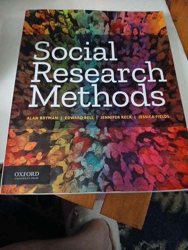 Social Research Methods by Alan Bryman: Used | eBay