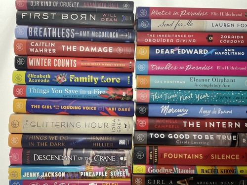 Lot Of 25 Book Of The Month Club Books-BOTM-Hardcover Books-You Choose ...