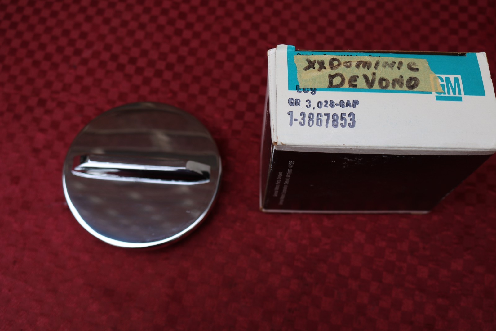 65 66 67 CHEVY II NOVA NOS CHROME GAS CAP GM # 3867853 | eBay