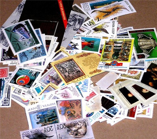 STAMPS Mint and Used Postage Collectors Packets USSR SOVIET | eBay