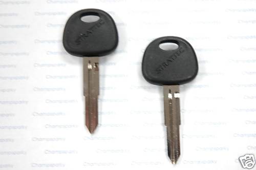 2 Black Head Key Blanks Fits 1997 - 2003 HYUNDAI Tiburon Made By ...