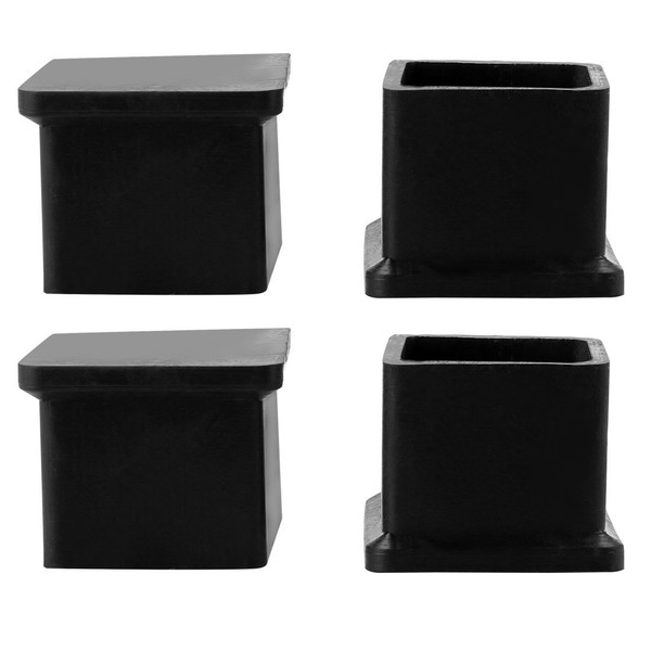 4 Pcs Table Leg Protector Replacement 19mm X 19mm Rubber Foot for sale ...