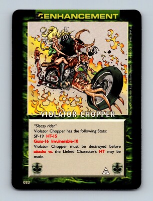 Spawn Power Cardz - Violator Chopper 083 - TMP. Inc. 1995 | eBay