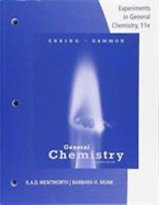 Lab Manual Experiments in General Chemistry by Rupert Wentworth and ...