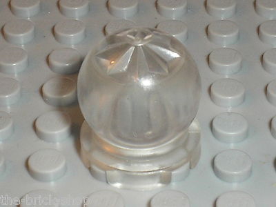 LEGO Clear Tile Round with Globe ref 30106 Set 6087 6097 5804 5808 4709 ...