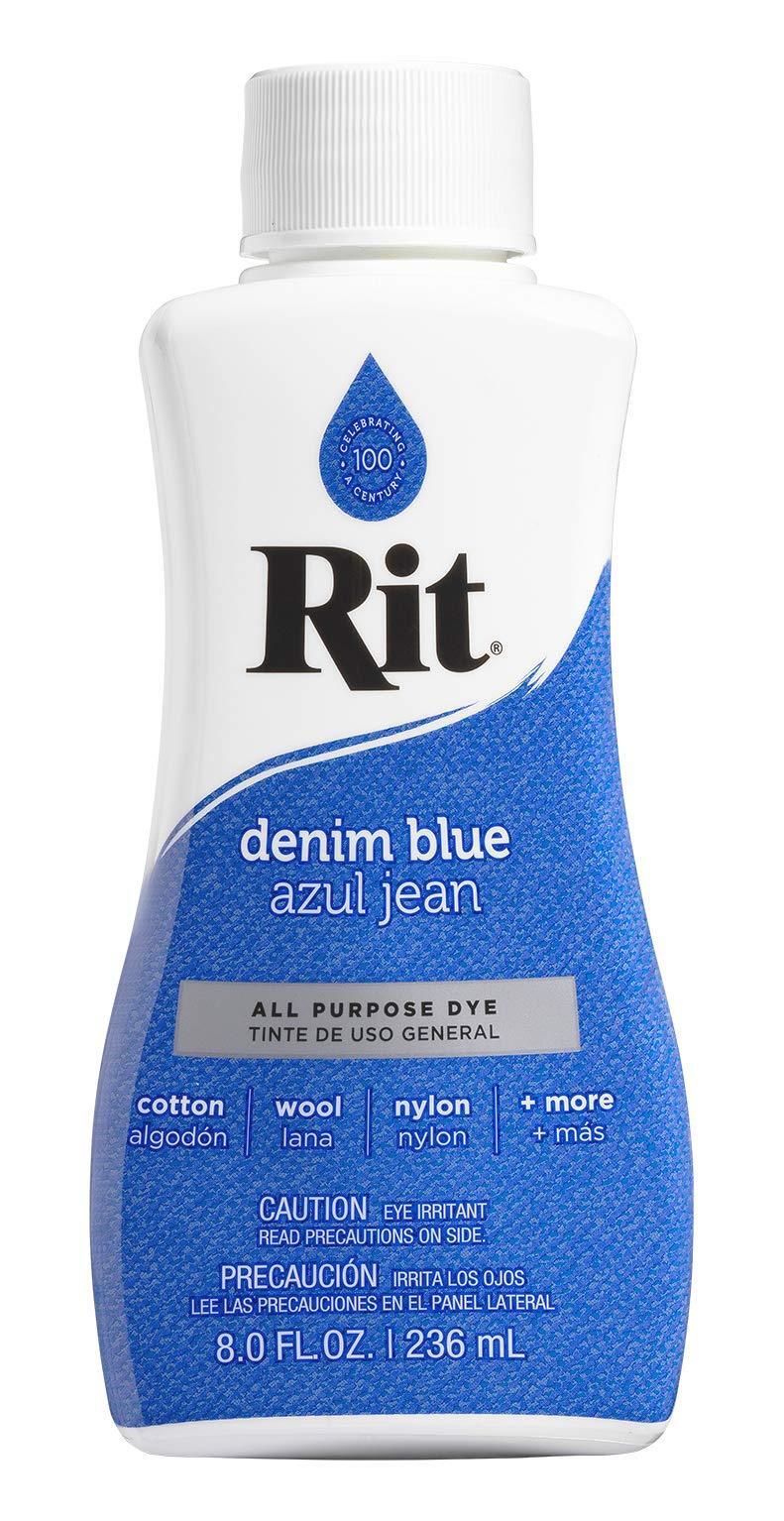 Rit All-purpose Liquid Dye Denim Blue 8oz for sale online | eBay