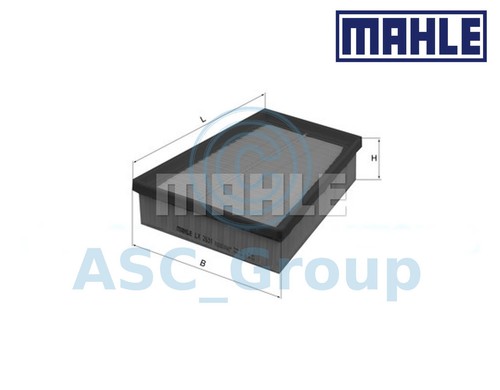 Mahle Air Filter Insert OEM Quality Replacement (Engine Intake) LX 2631 ...
