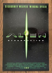 ALIEN: RESURRECTION (1997) Advance One-Sheet Ripley Is Human/Alien ...