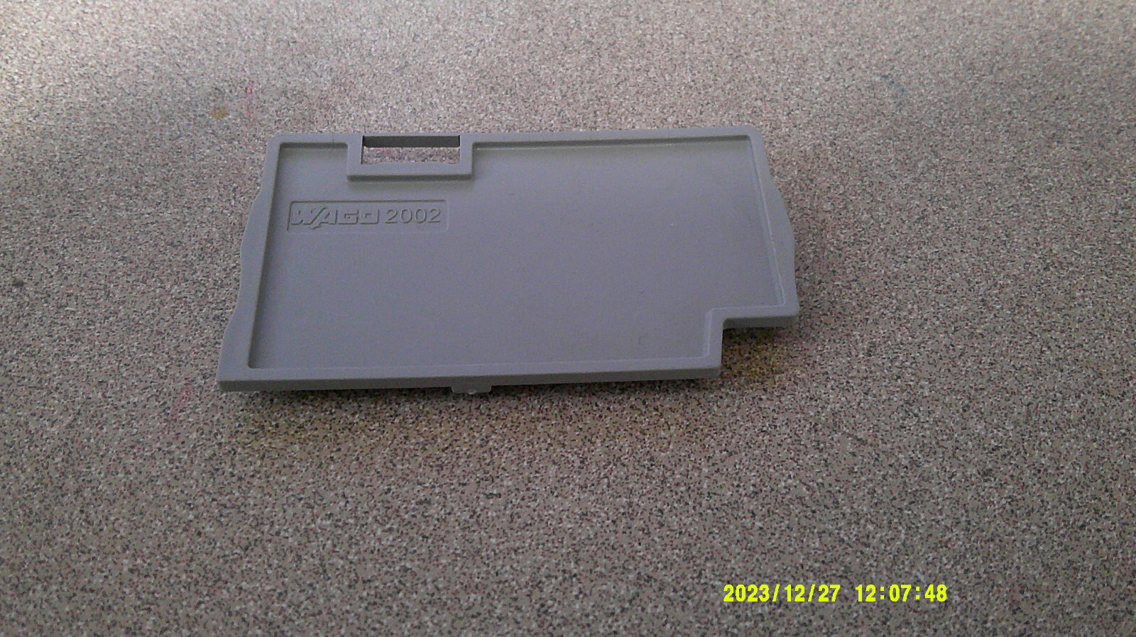 2002-1393, Wago, Gray Terminal Block End Plate, Lots of Qty. 5 | eBay