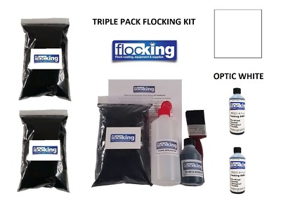 Flocking Kit Optic White Flock Large Triple Pack Flocked Full Kit ...