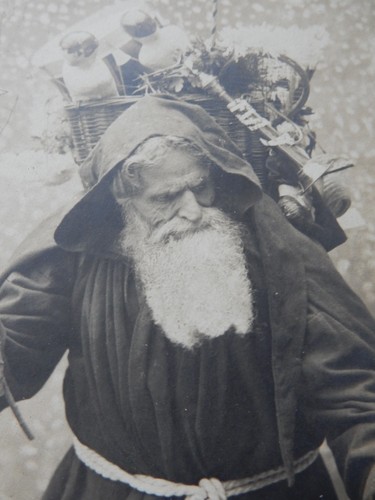 antique postcard SANTA CLAUS FATHER CHRISTMAS REAL PHOTO NICE | eBay UK