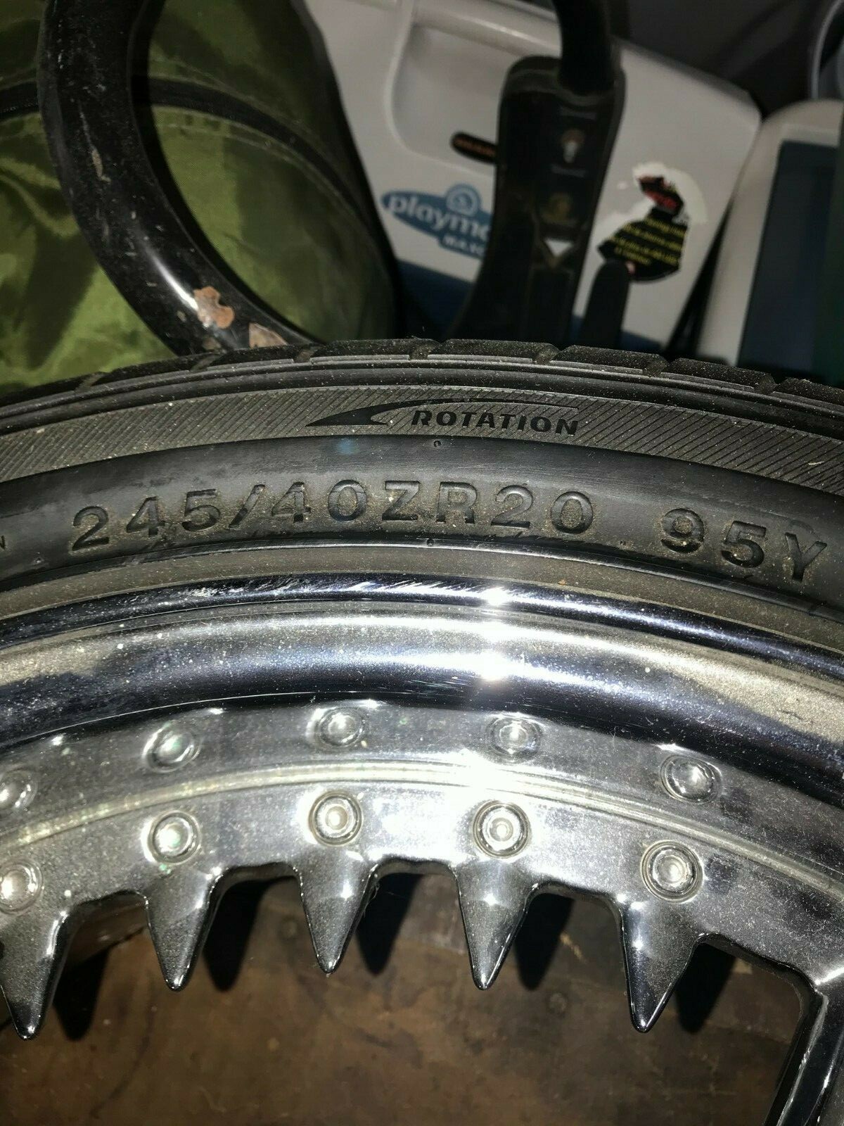 5 lug 20 inch chrome rims used good condition | eBay