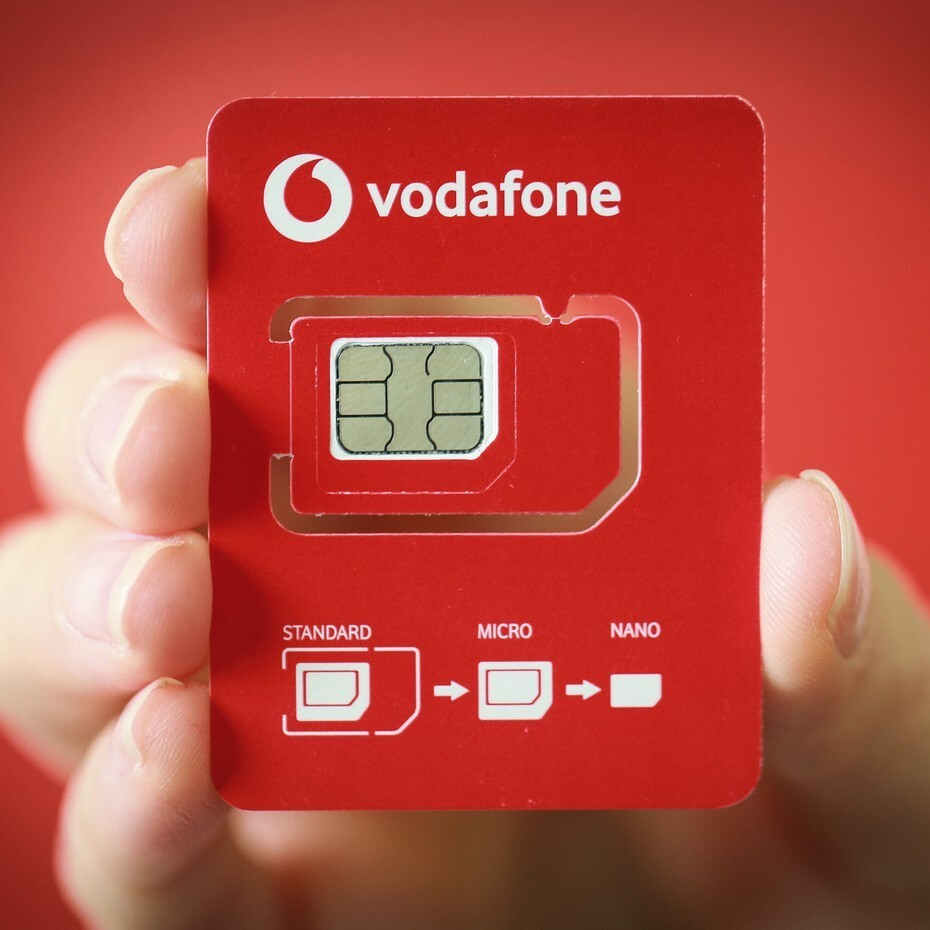 New OFFICIAL UK VODAFONE Pay As You Go Sim Card-DATA & Call PAYG 4G-5G ...