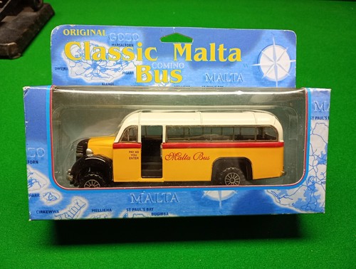 Original Classic Malta Bus Die Cast Model | eBay UK