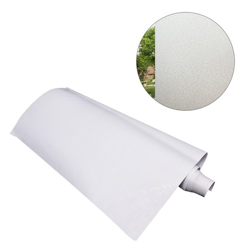 Frosted Glass Film Window Obscuring Static Protective Home Tinting | eBay