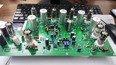 Vacuum tube-FM-radio retro sound valve stereo radio kit /Transformer ...