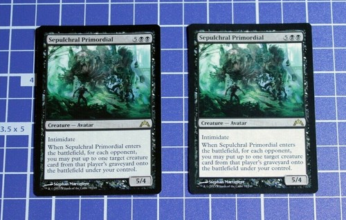 (2) Sepulchral Primordial Gatecrash MTG Magic the Gathering Black Rare ...
