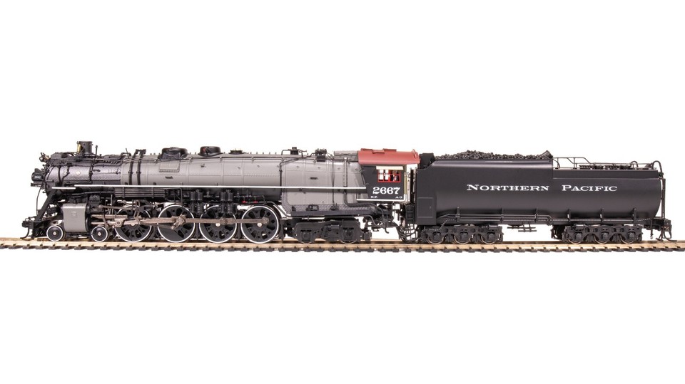 Broadway Limited 6962 HO Scale Northern Pacific Pre-1947 A-3 4-8-4 ...