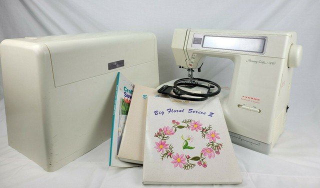 Janome Memory Craft 8000 Sewing Embroidery Machine for sale online | eBay