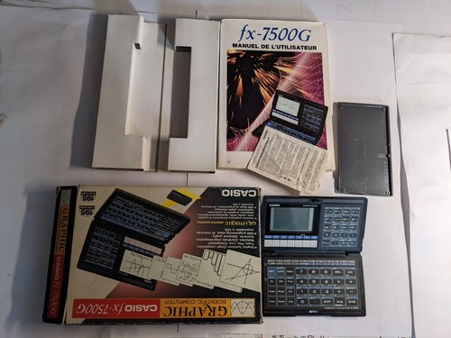 casio fx 7500g calculatrice pocket programmable computer | eBay