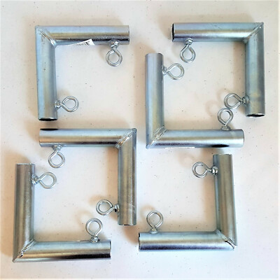 6pc 2 way L Shape Corner Canopy Fitting Patio Garden Carport (FVFL) 1 3 ...