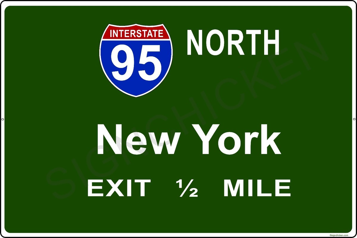 Interstate Highway Sign US Highways: Consistently Inconsistent