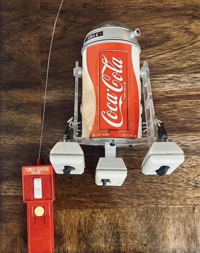 VTG 1979 COCA-COLA COBOT: Star Wars Droid Remote Control RC Toy Can ...