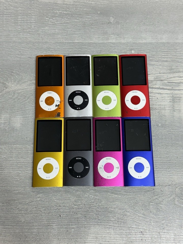 Apple iPod Nano 4th Generation - Defective - Choose Quantity - Mixed ...