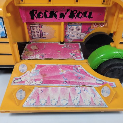 VTG TMNT Ninja Turtles Mutant High School Rock 'N Roll Muta Bus FOR ...