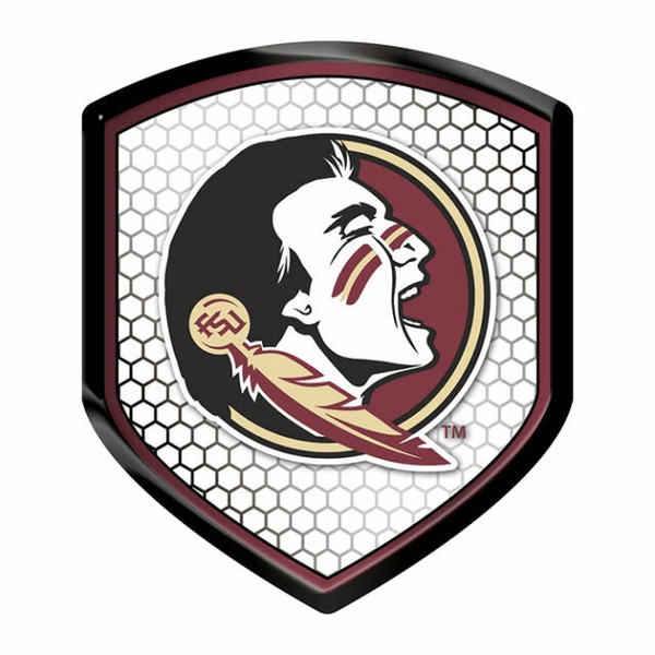 Florida State Seminoles Logo Shield Reflector Emblem Decal FSU ...