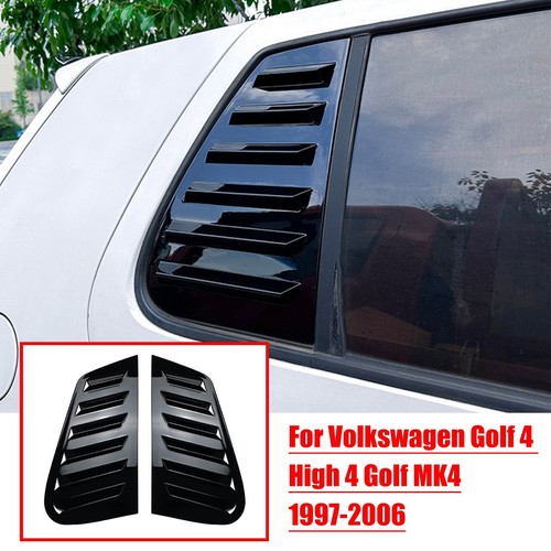 Car Rear Side Window Louver Shutter Cover For VW GOLF 4 MK4 IV 1997 ...
