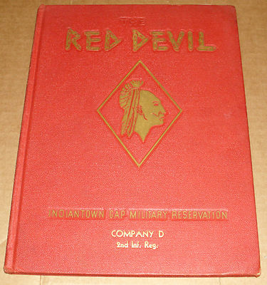 1950's THE RED DEVIL INDIANTOWN GAP MILITARY RESERVATION 5th INFANTRY ...