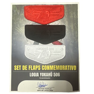 Lodge Yokahu 506 Flaps Set Ghost 70 Anniversary VERY RARE | eBay