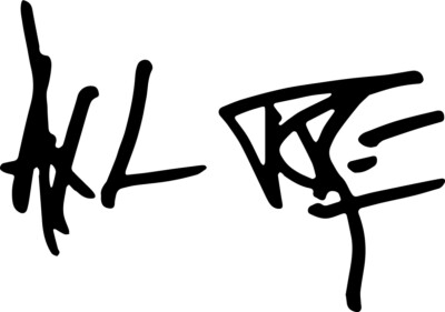 Axl Rose Signature autograph VINYL DECAL STICKER guns and roses gnr ...