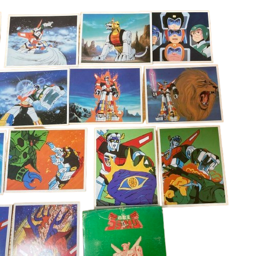 Voltron Golion Lionbot Beast King Vintage Card Set 14 Showa Retro ...