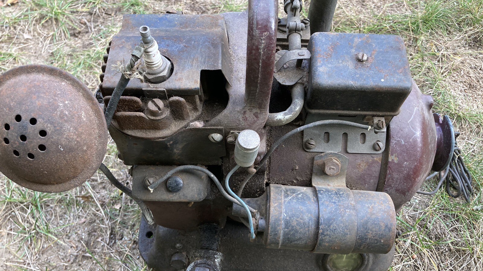 Antique Vintage Rare Generator Continental Motors Tiny Tim Gas Engine ...