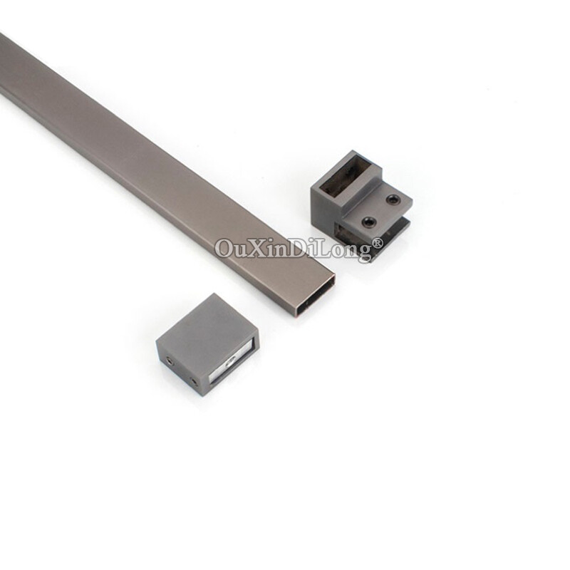 Stainless Steel Shower Glass Door Support Bar 8~12mm Glass Reinforced ...