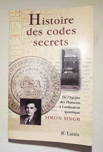 Histoire des codes secrets Simon Singh JC Lattès 1999 | eBay