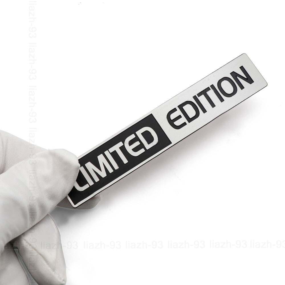 3D Metal Limited Edition Car Trunk Rear Fender Emblem Badge Decal ...