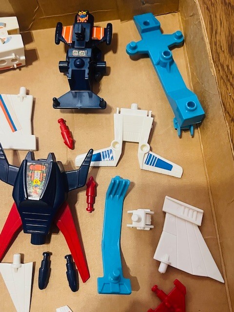 Giant Acroyear Micronauts Action Figure Vtg Robot 1977 Mego Set Box ...