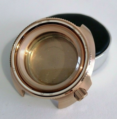 ROSE GOLD 6105 CAPTAIN WILLARD STYLE WATCH CASE FOR SEIKO NH35 & NH36 ...