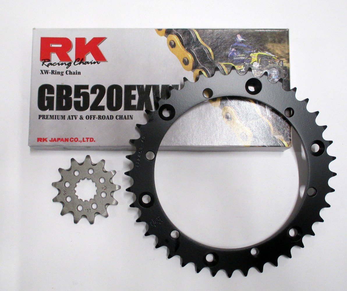 RK Gold Chain and JT Sprocket Kit Raptor 660R 660 2001-2005 | eBay
