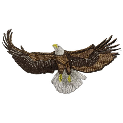 American Bald Eagle Patch Iron Sew On Jacket Coat T Shirt Bird ...