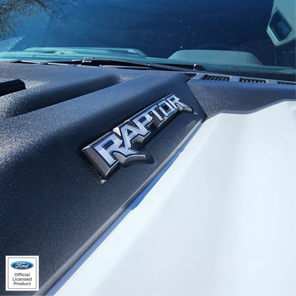 2021-2024 Ford Raptor F150 Hood Cowl Inlay - Comes In Pair Vinyl ...
