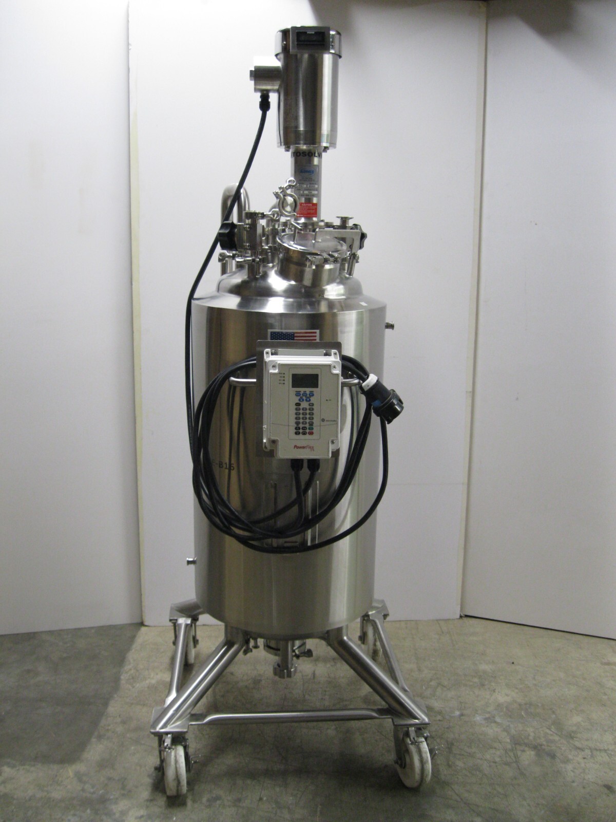 Admix 85RS60SS High Shear Mixer 1 HP Motor 100 Liter Tank Z99 | eBay