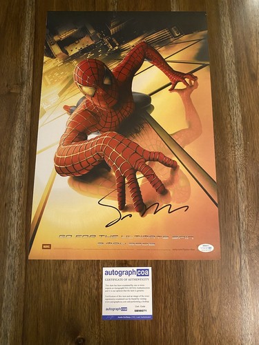 Sam Raimi ‘Spider-Man’ Director Signed Autograph 12x18 Photo ACOA | eBay