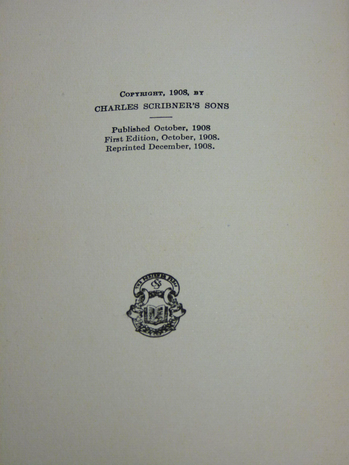 The Wind in the Willow, Kenneth Grahame, December 1908 EDITION, Scribner's | eBay