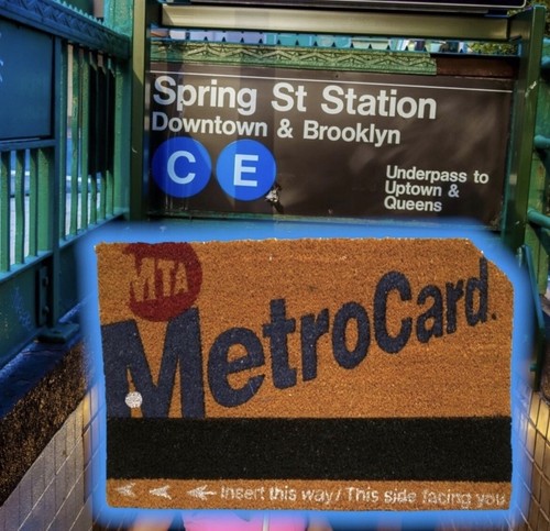 🆕 Slumpy KeV N.Y.C 🗽MeTRo 🚈 CaRD Ⓜ️ DOorMaT🚪💳 | eBay